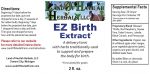 EZ Birth Extract (Delivery Tonic) – Land of Havilah Herbals & Farm